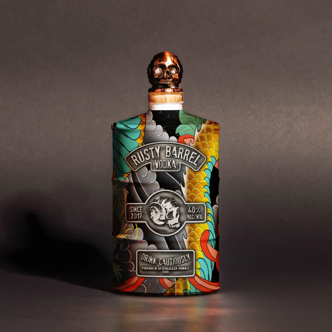 Rusty Barrel Spirits X Makayla Walker Australian Vodka Bottle 700ml
