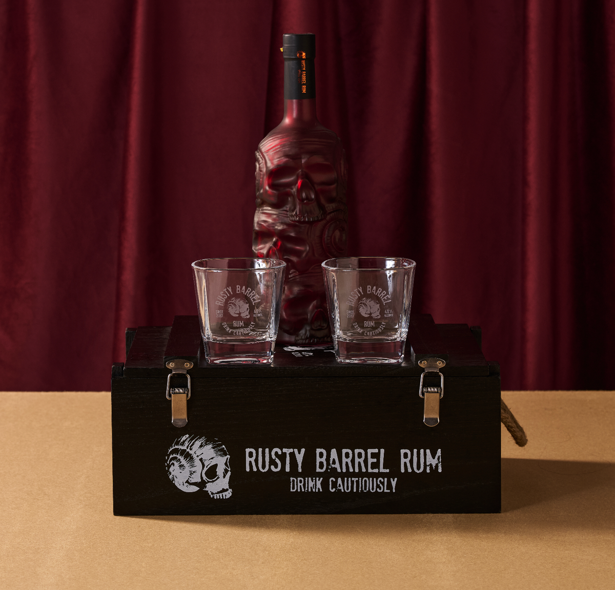 Premium Caribbean Rusty Barrel Spiced Rum 700ml Aged 5 Years 700ml ...
